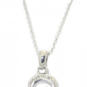 White Gold Logo Necklace | Jewelry | Mx Signature Collection White Gold ...